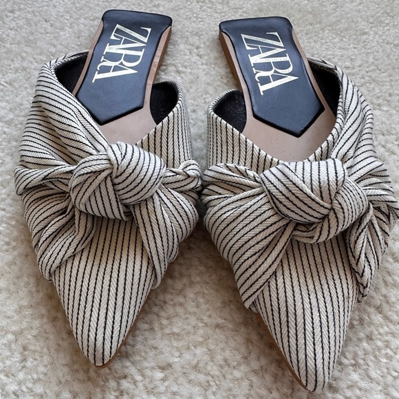 Zara | Shoes | Zara Flats Size 3875 | Poshmark